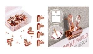 No-Hole Bulldog Clips for your Office Photos - Workspace Bliss