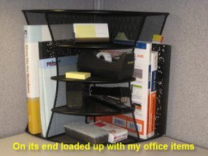 2-Way Corner Shelf for Desk Storage Versatility - Workspace Bliss
