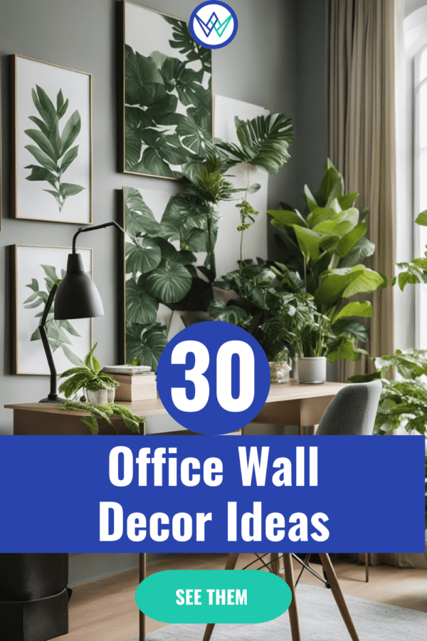 30 Trendy Office Wall Decor Ideas to Unleash Your Creativity