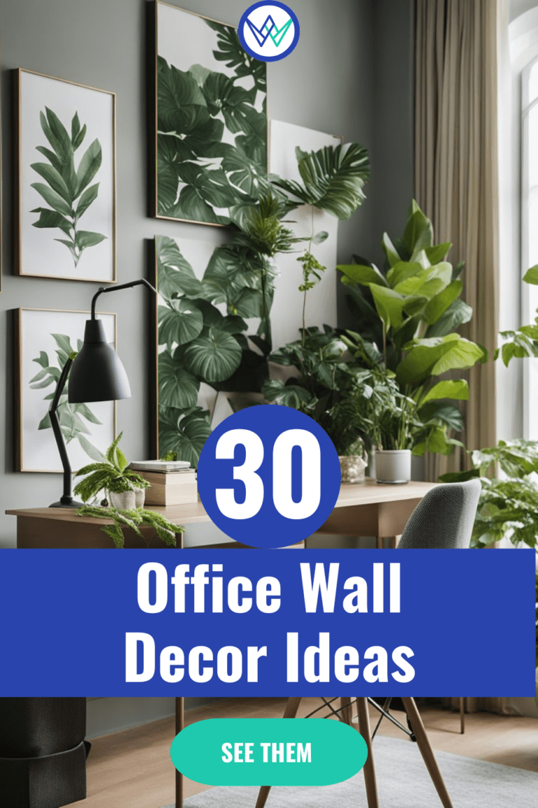 30 Trendy Office Wall Decor Ideas to Unleash Your Creativity