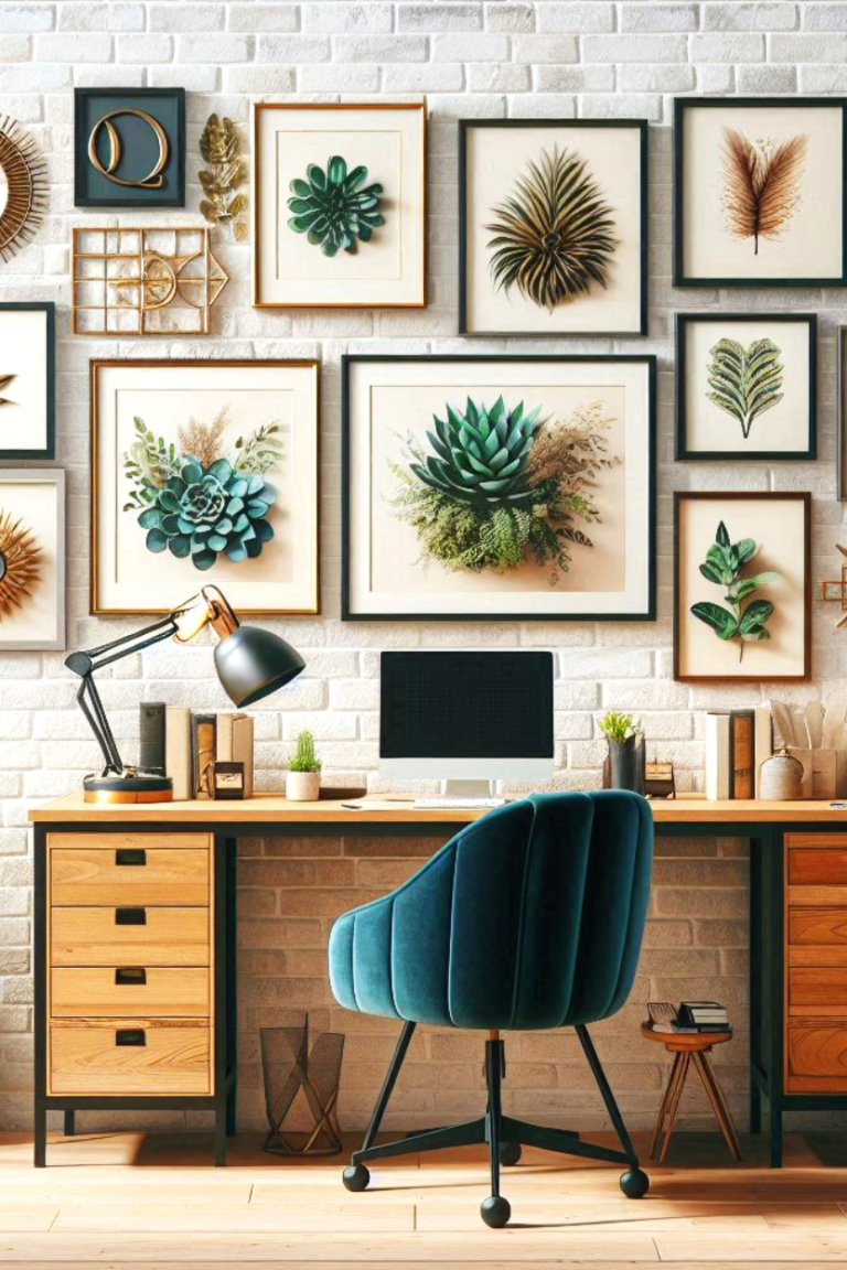 30 Trendy Office Wall Decor Ideas to Unleash Your Creativity