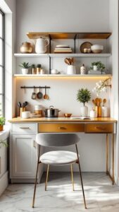 35 Kitchen Desk Ideas to Maximize Style and Function in One Space