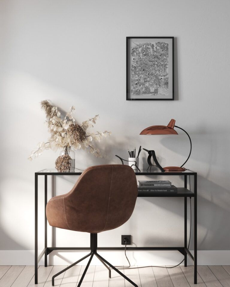 30 Minimal Desk Setup Ideas For a Serene Home Office